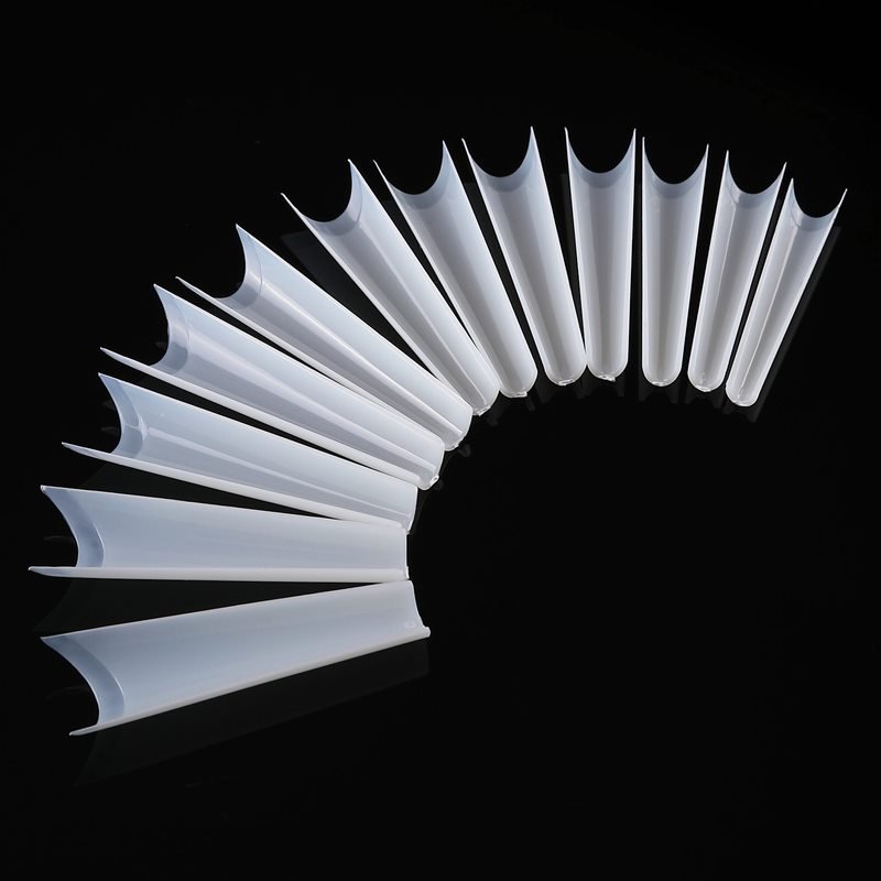 240pcs 7 types XL super long salon nail tips with box ...