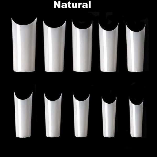 500PCS Artificial C Curve French Nail Tips In Bag – Dreamynailsupply.com