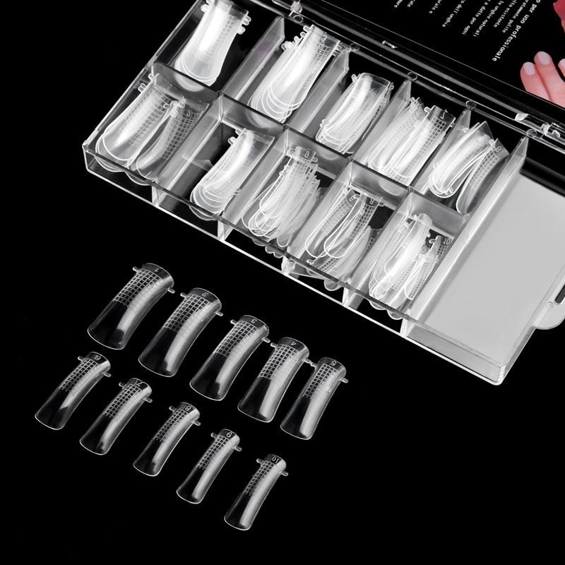 100pcs Dual Forms Nail Mould Tips With Box Type 2 – Dreamynailsupply.com