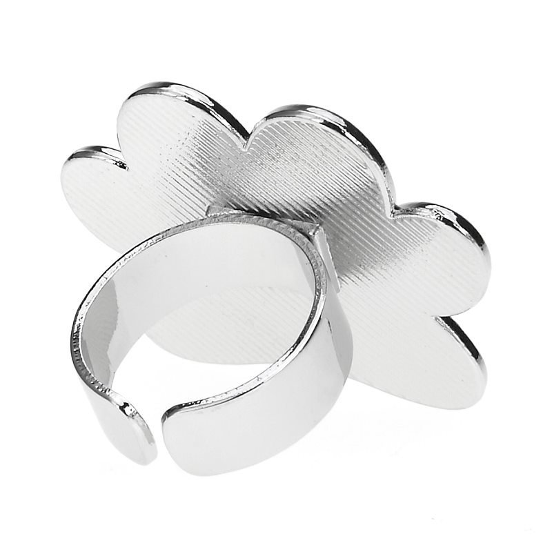 Various Shapes Stainless Mini Nail Art Color Palette Ring ...