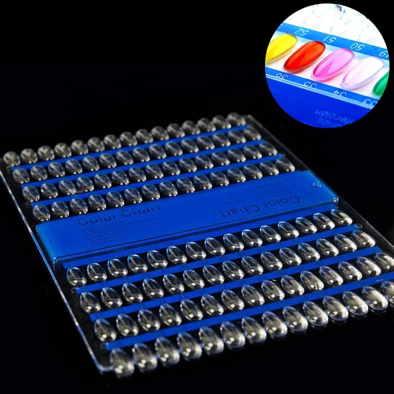 120 Tips Nail Art Gel Polish Color Chart Palette – Dreamynailsupply.com