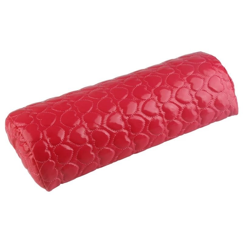 Half Moon PU Leather Manicure Cushion Pillow Arm Rest Holder With ...