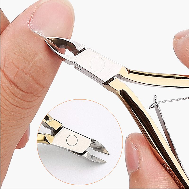 High Quality Cuticle Nippers 3CR13 Stainless Steel Double Spring ...