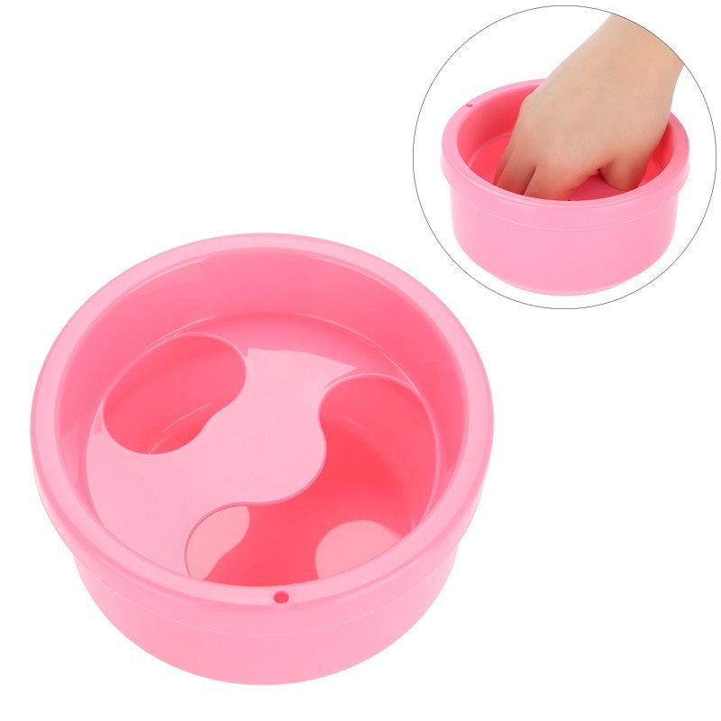 Round shape Detachable Nail Art Manicure Soaking off Bowl ...