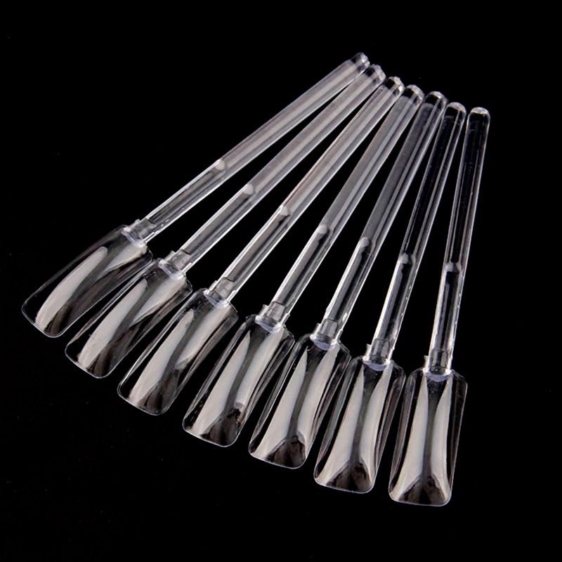 32PCS/PACK Clear Nail Art Salon Color Display Stand Sticks ...