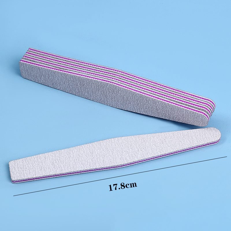 High-quality Rhombus Shape Double Sided Grit Emery Nail Polishing File ...