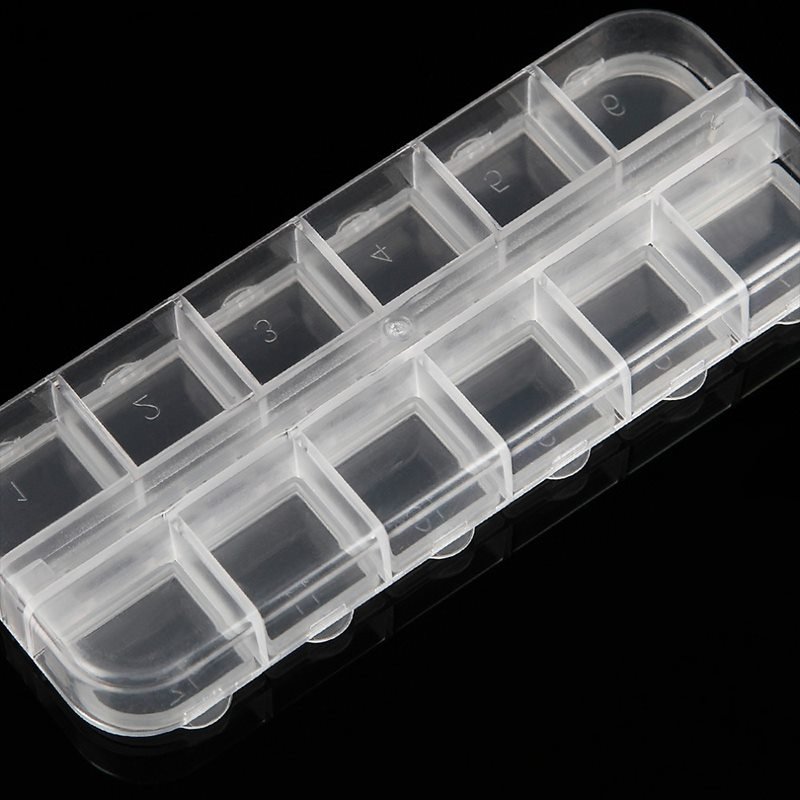 12Grids Nail Art Jewelry Collection Little Stuff Storing Craft ...