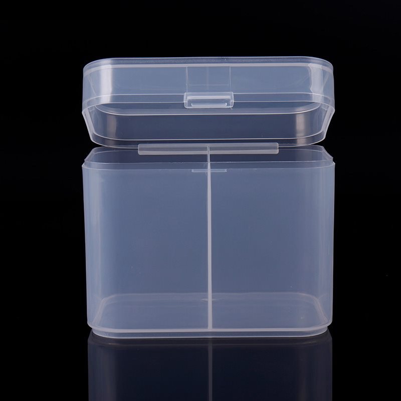 2 Slots Nail Polish Remover Wipes Cotton Pad Container Storage Box ...