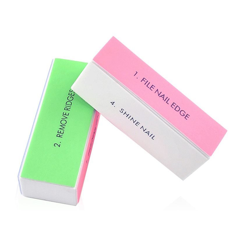 4 Steps All In One Nail Shiner Buffering Block – Dreamynailsupply.com