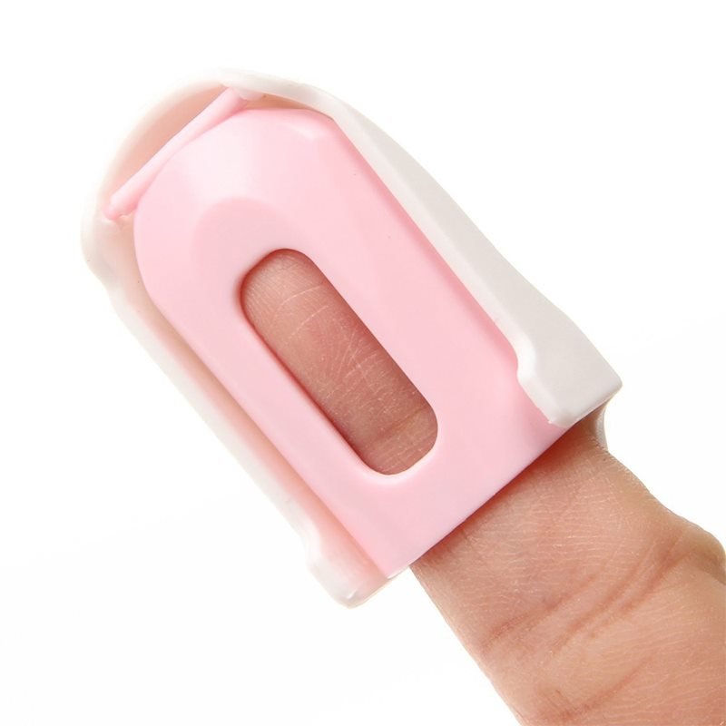 5Pcs Plastic Nail Art Soak Off Finger Cap Clip UV Gel Polish Remover ...