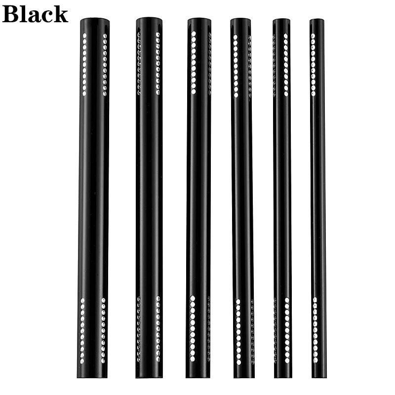 6Pcs Diamond-Encrusted Acrylic Nail Tips Shaping C Curve Metal Rod ...