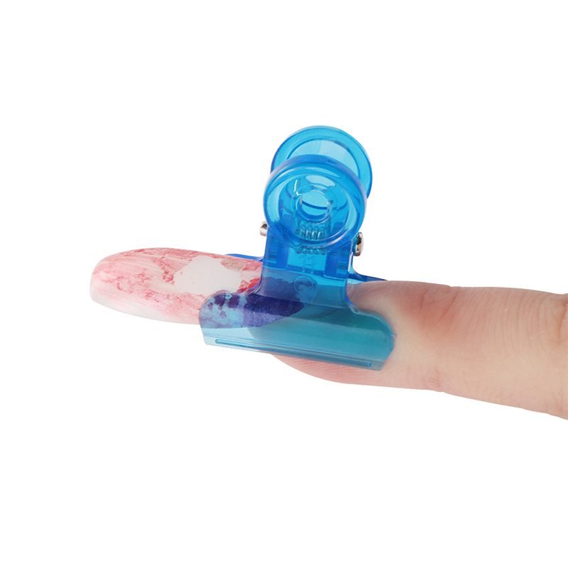 Acrylic Plastic C Curve Nail Pinching Tips Clips Portable Nails ...