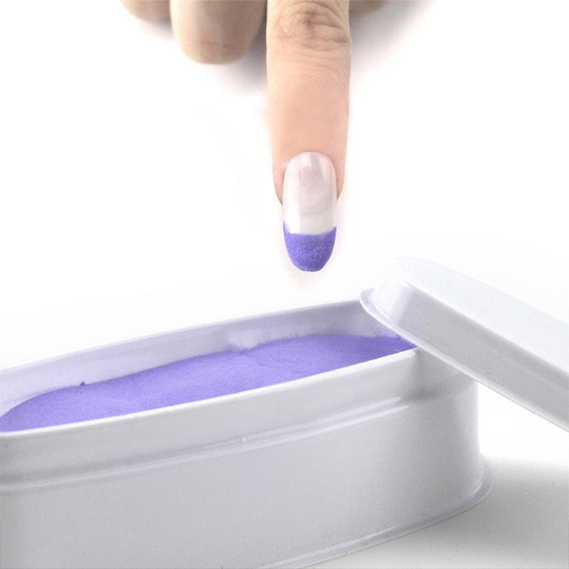 Nail Art Tools Powder Tray Manicure Mould Dip Container For French Line ...