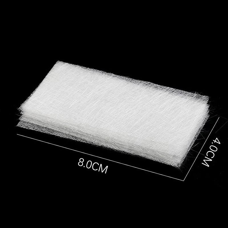 Nail Extension Silk Fiberglass Nail Wrap Non Woven Fiber Gel Nail Care ...