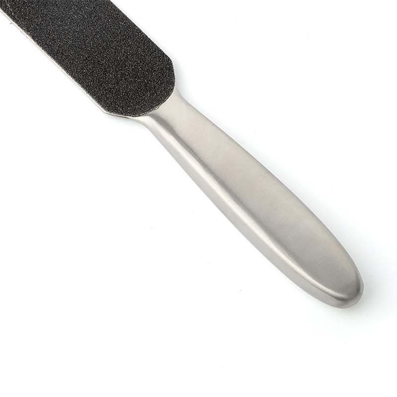 Stainless Steel Pedicure Foot File Callus Remover Feet Rasp with 10 ...