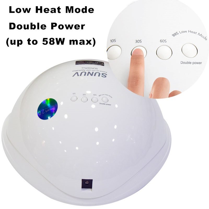 Original SUNUV 48W LED UV Lamp Gel Curing Nail Dryer Sun5 Plus – Dreamynailsupply.com