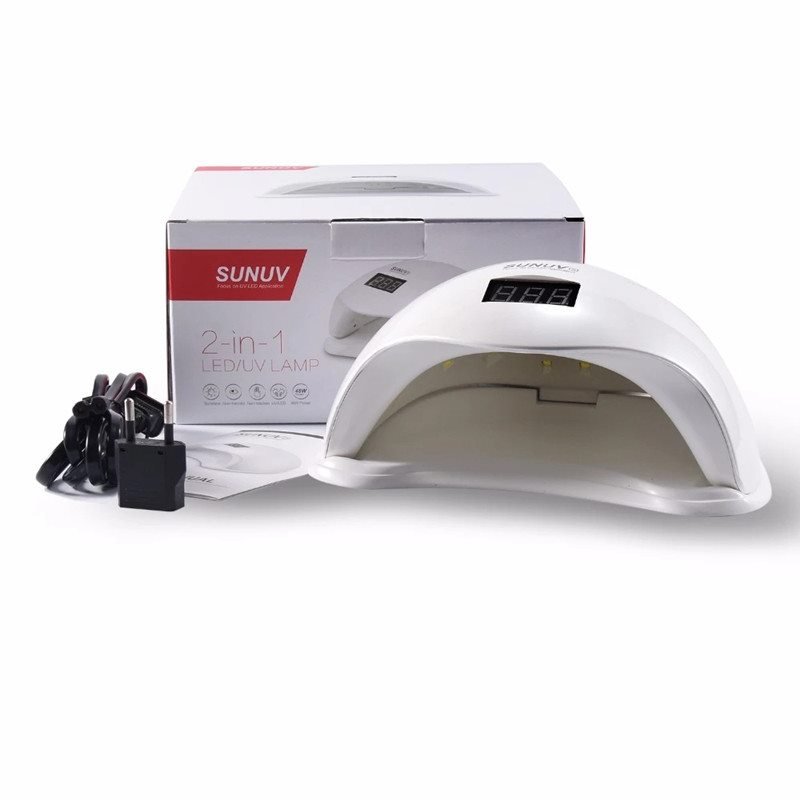 Original SUNUV Nail Dryer 48W LED UV Lamp Gel Curing Manicure Sun5 – Dreamynailsupply.com