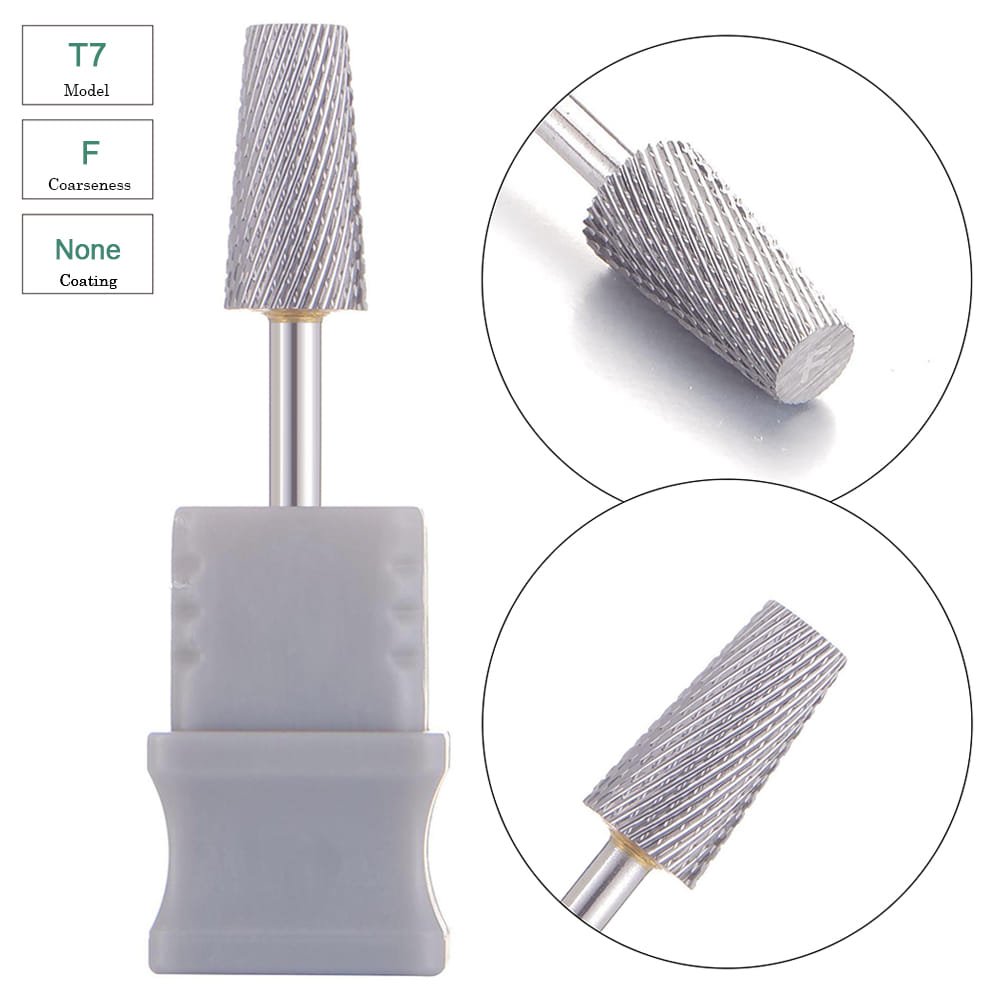 Large Tapered Barrel Cross Cut Uncoated Tungsten Carbide Nail Drill Bit ...